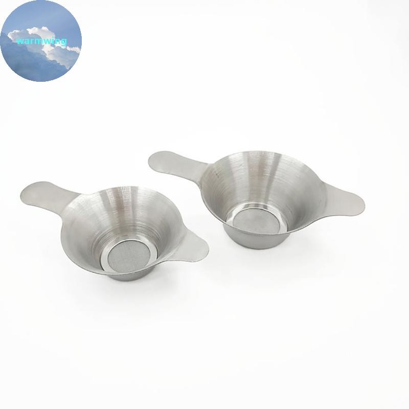 Warmwing สแตนเลสกรองชา Fine ตาข่ายกรองชา Leaf ช่องทางกรอง TH | Shopee Thailand