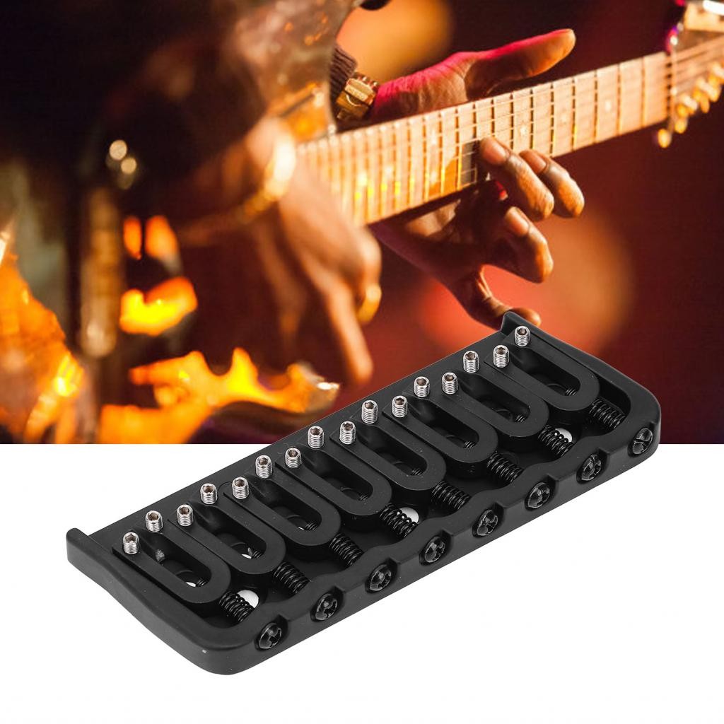 String Thru Body Bridge 8 กีตาร์ 10.8 มม. การเว้นวรรคง่าย ๆ การติดตั้ง ...