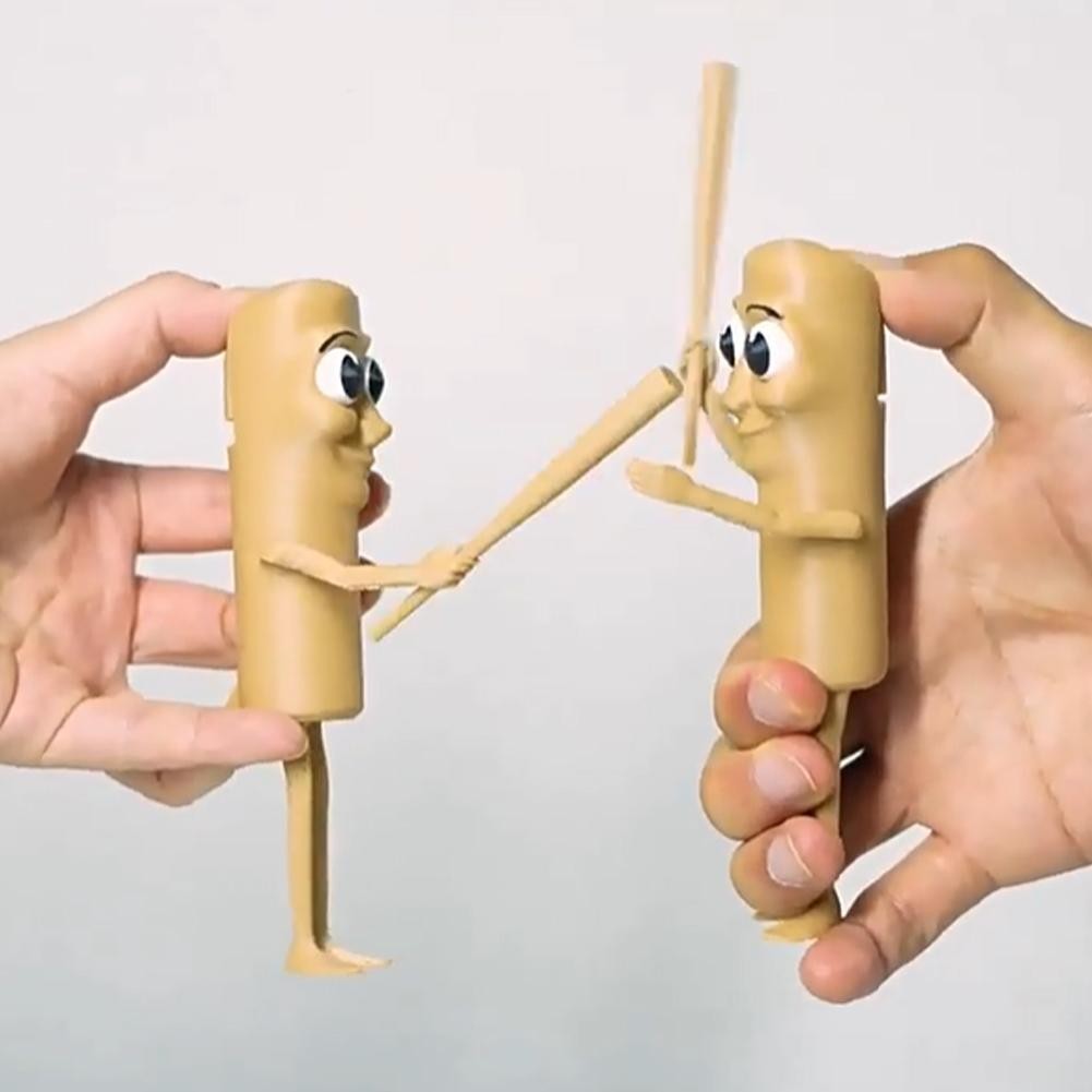 TungTungTung Sahur หุ่นของเล่นต่อสู้เกมแบบโต้ตอบตุ๊กตาแปลกใหม่ของเล่นเด็กของขวัญ Tricky | Shopee ...