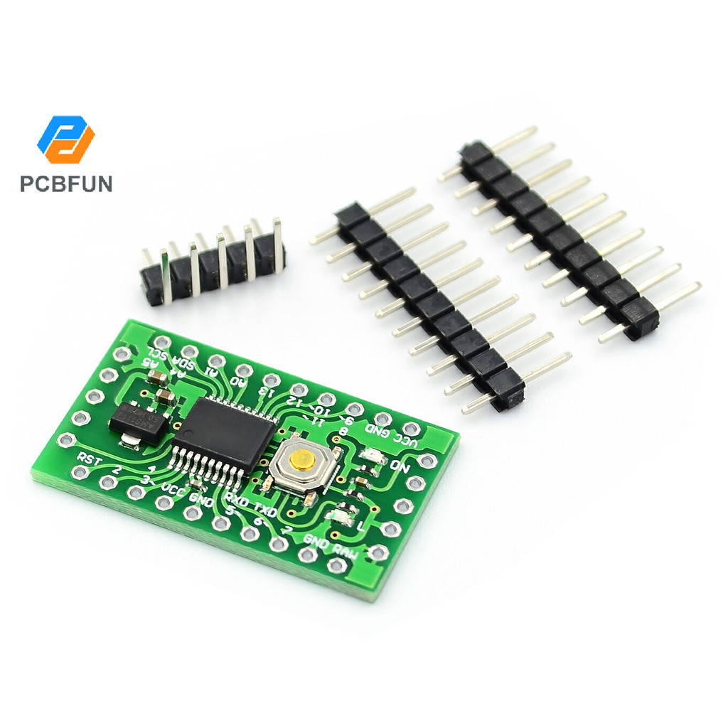 Pcbfun LGT8F328P LQFP32MiniEVB แทนที่ Arduino Pro Mini ATMEGA328P ...
