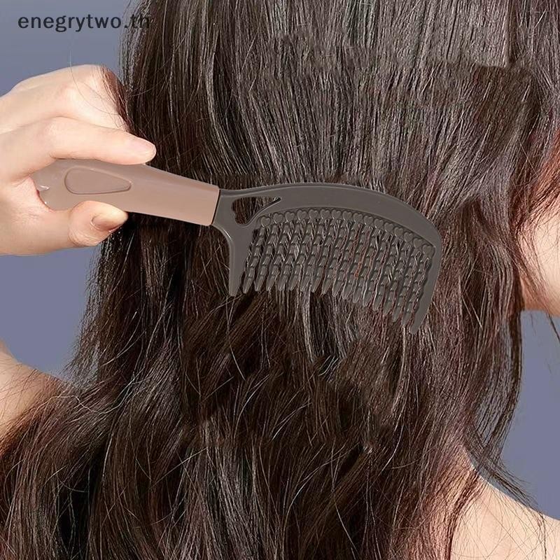 HB & ผม PVC Handle Salon จัดแต่งทรงผม Hairb Scalp Massageb ผมสไตล์ตรง ...