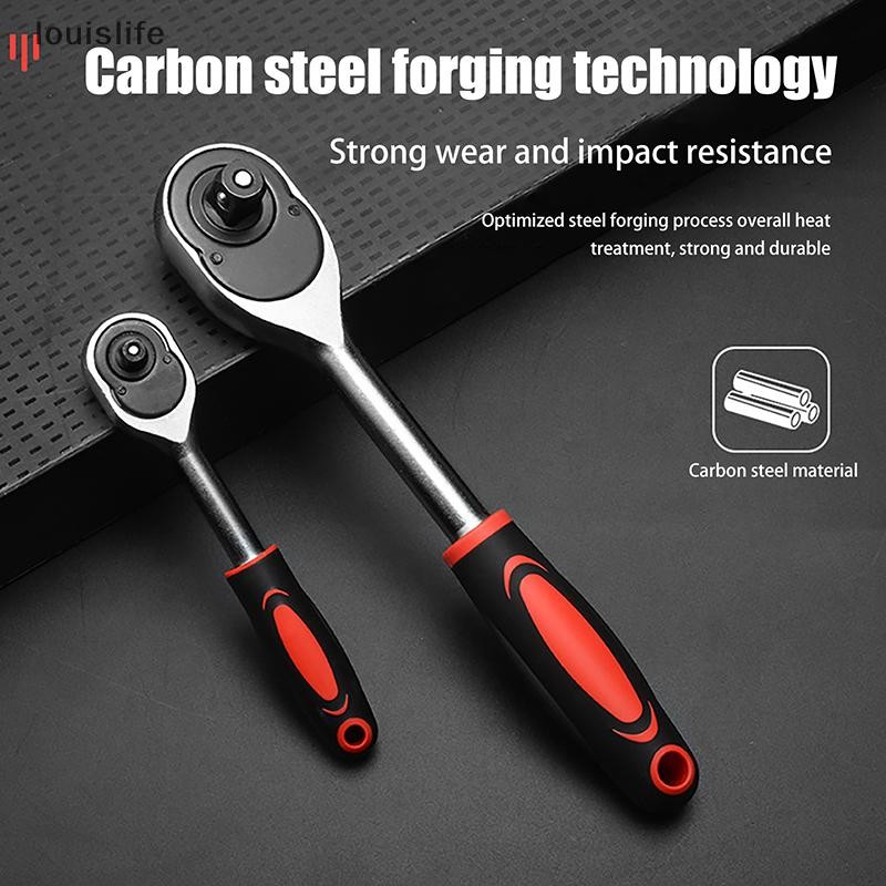 LETH Quick Ratchet ประแจ Quick Drop Socket ประแจ Chrome Vanadium Steel ...