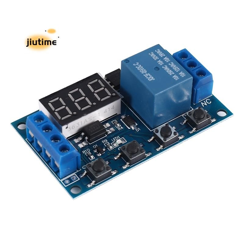 -521 Digital Time Delay 1 Way รีเลย์ Trigger Cycle Timer Delay Switch แผงวงจร Timing Control ...