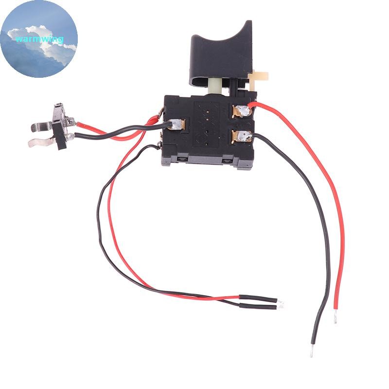 Warmwing DC7.2-24V สว่านไฟฟ้าสว่านไร้สายปุ่มควบคุมความเร็วสวิตช์ทริกเกอร์พร้อมไฟขนาดเล็ก ...