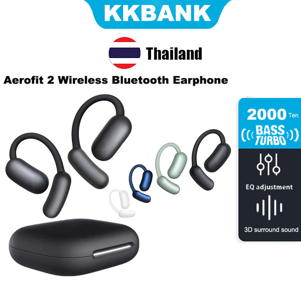 Soundco by KKbank Aerofit 2 หูฟังไร้สายบลูทูธเปิดหู Air In-Ear เปิด Adaptive Earhooks กีฬา Ease ...