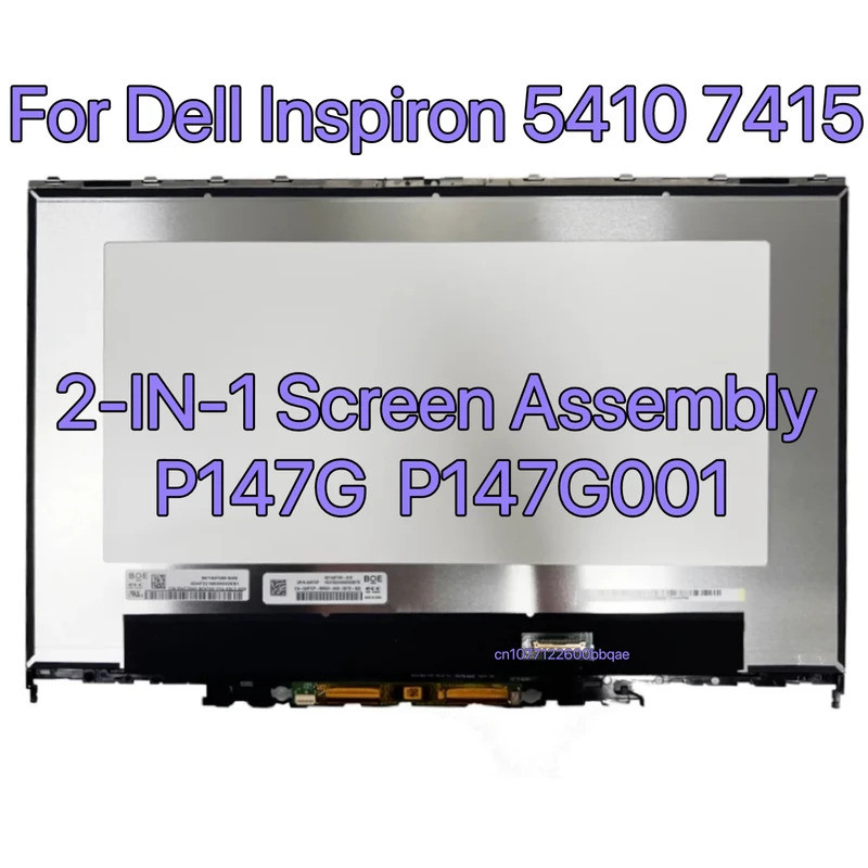 14 "สำหรับ Dell Inspiron 5410 7415 2-in-1 P147G P147G001 P147G002 LCD ...