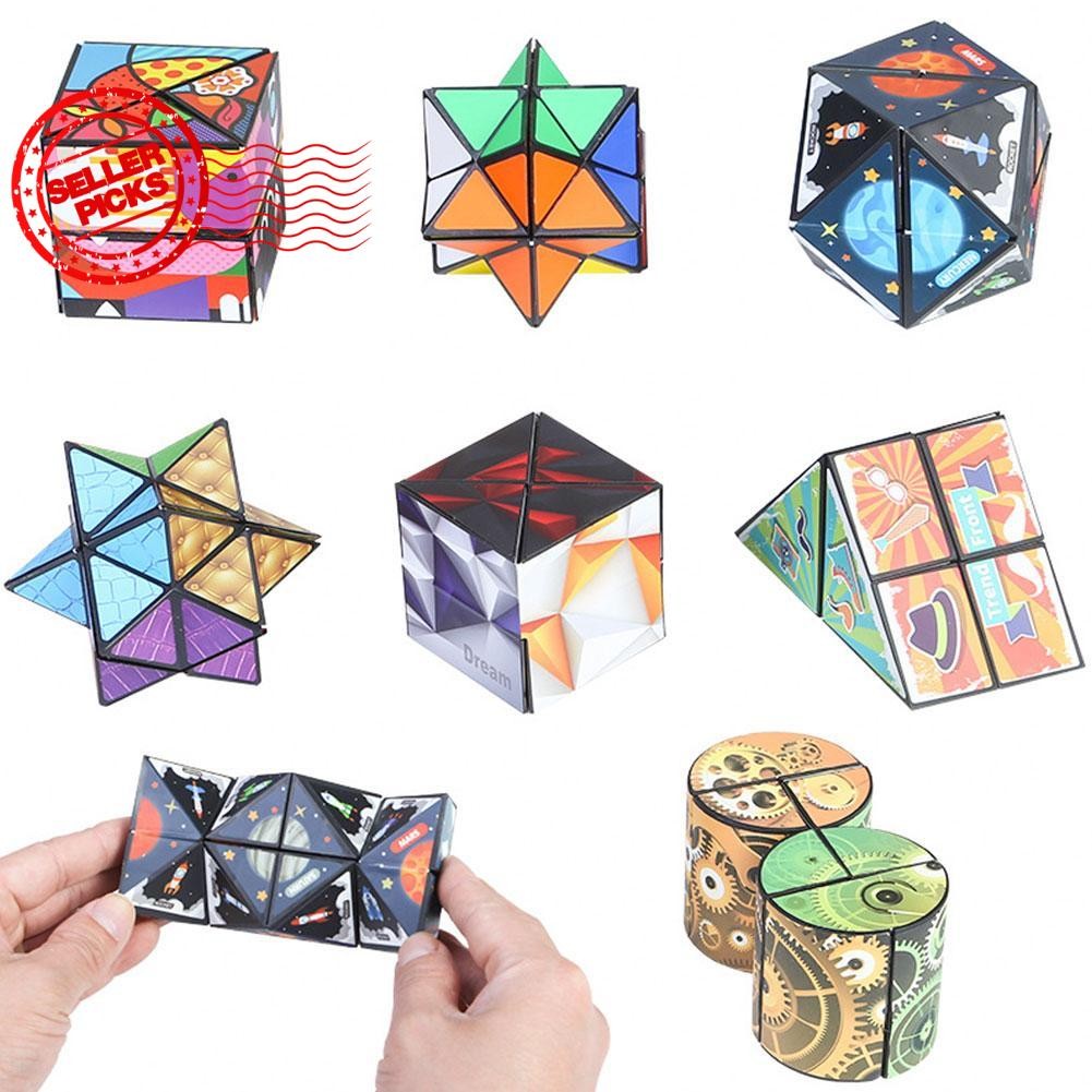 3d Magnetic Geometric Cube ร้อย Infinite Magic Deformation Venting ...