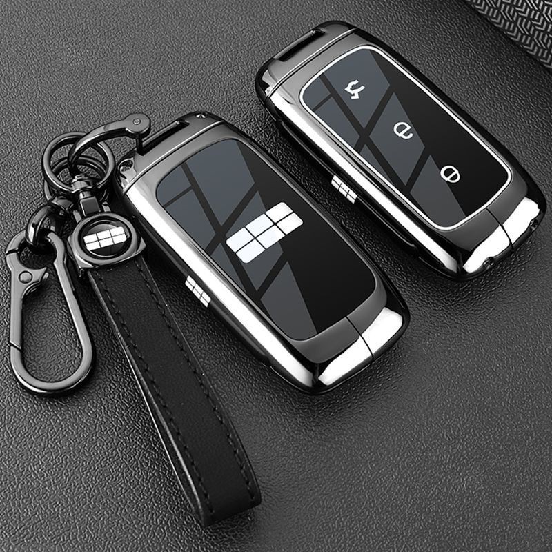 ใช้ได้กับเคสกุญแจ GEELY EX5 เคสพิเศษ GEELY E5 L6 Galaxy E8 Dragon Edition ปกโลหะสำหรับรถยนต์ ...