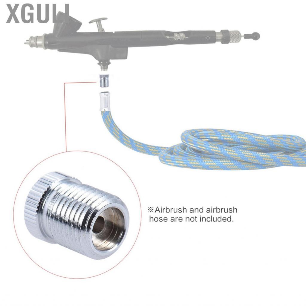 Xguli Airbrush Vitting Conversion Adapter สำหรับ Badger แปลงขนาดด้ายชาย ...