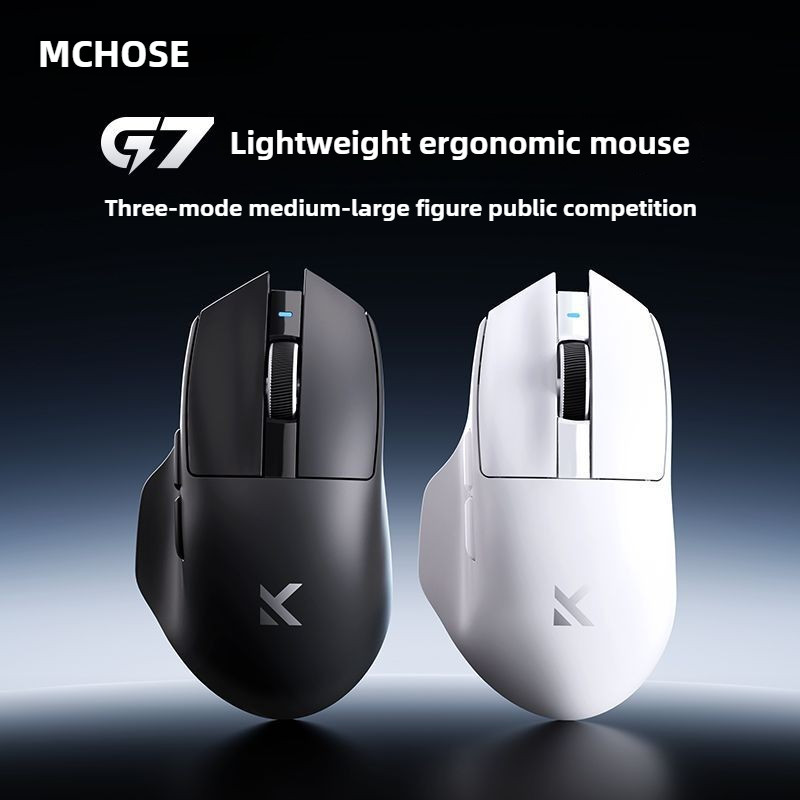 MCHOSE G7 Wireless Mouse 800mAh Lightweight 8K Polling Rate PAW3311 Customed Gaming Mouse for ...
