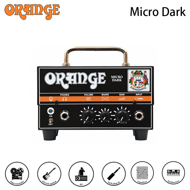 หัวกีตาร์ไฮบริดขนาดเล็กสีส้ม Micro Dark 20W | Shopee Thailand