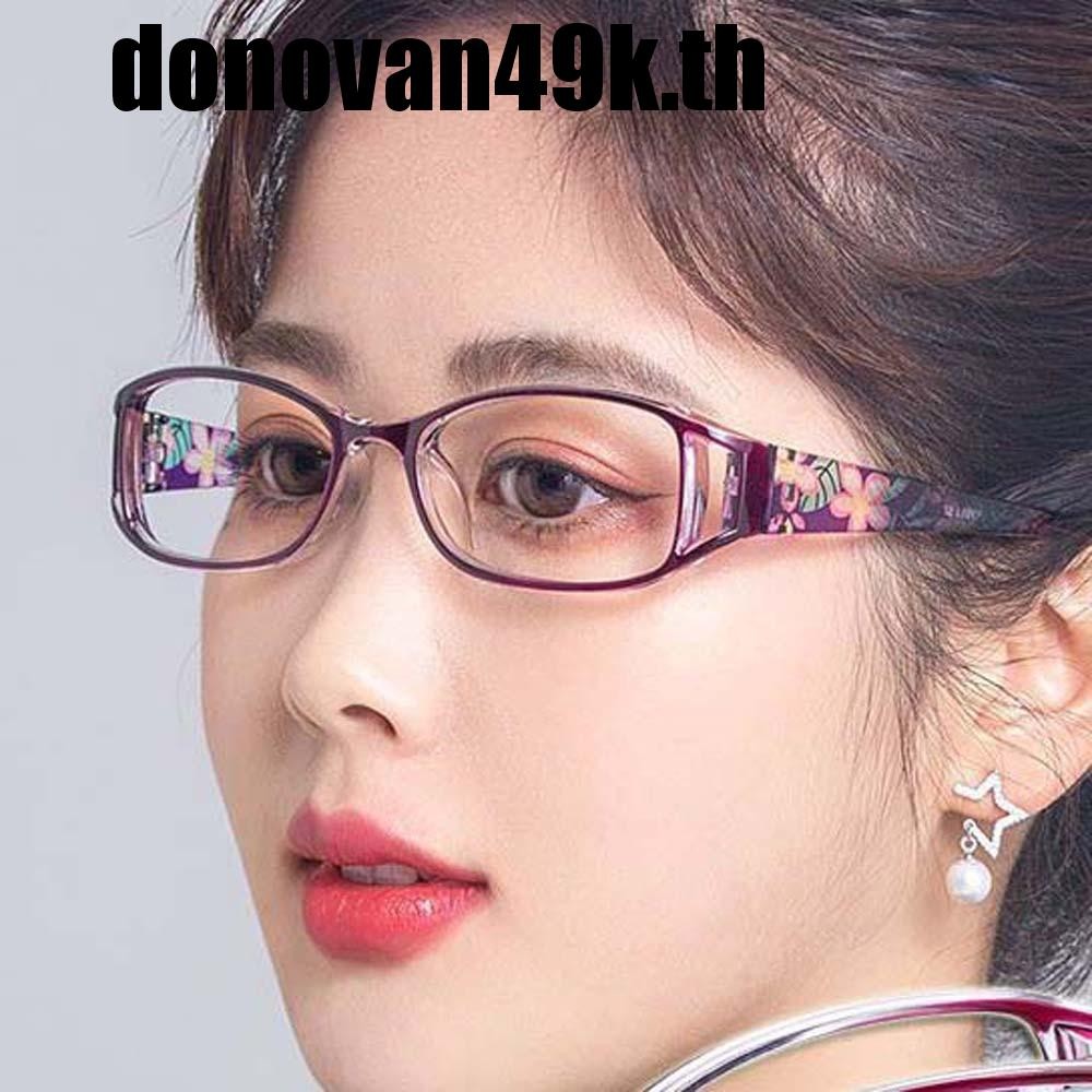 DODONVAN49K ผู้สูงอายุแว่นตาอ่านหนังสือ, PC ดอกไม้พิมพ์พับแว่นตา Presbyopic, ใหม่เรซิ่นสไตล์ ...