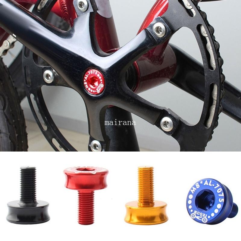 MT 1 ชิ้นอลูมิเนียมขี่จักรยาน Watertight ปิดผนึก Crank Nut Crank สกรู ...