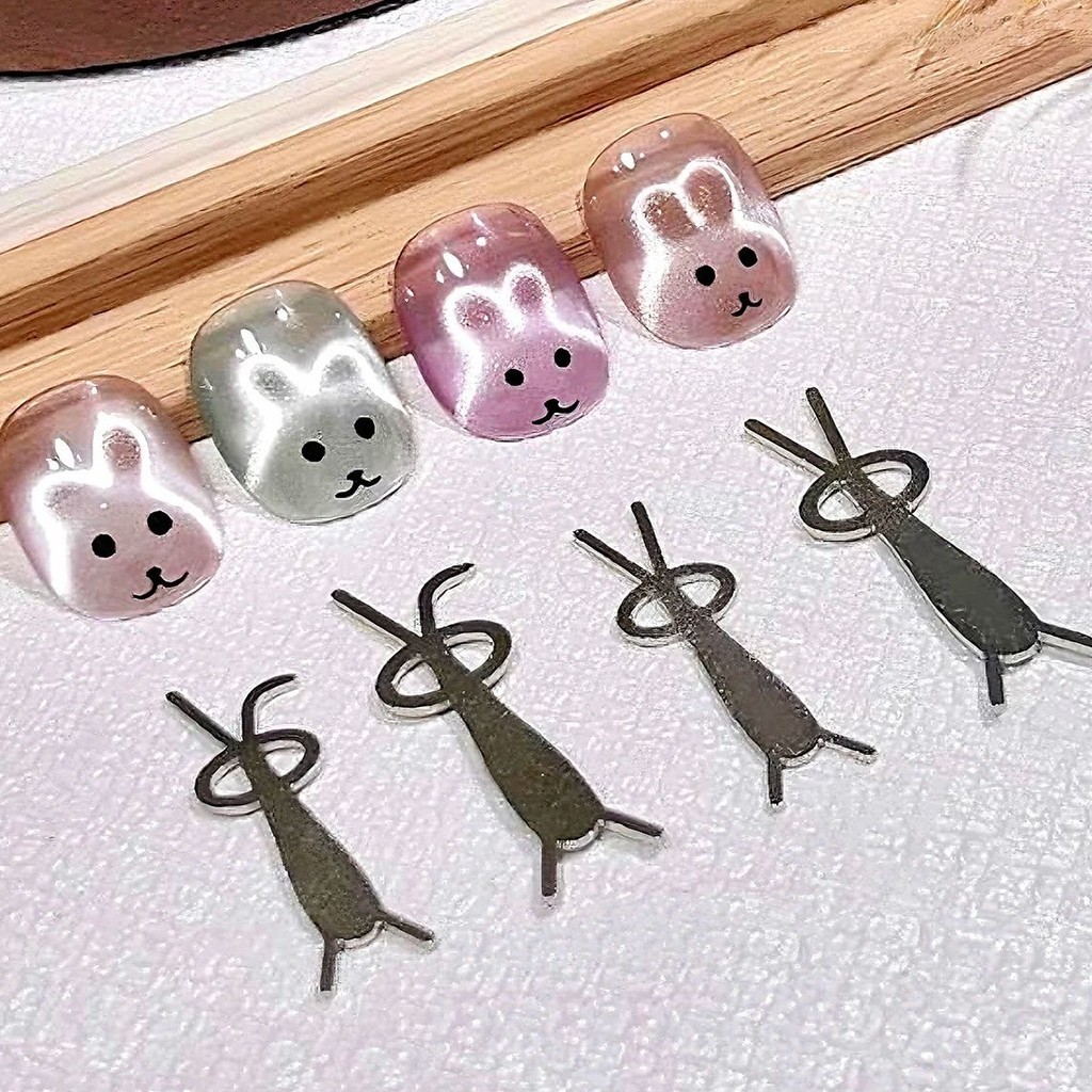 ใหม่กระต่ายหมีเล็บแม่เหล็กโลหะเครื่องมือแม่เหล็ก | Shopee Thailand