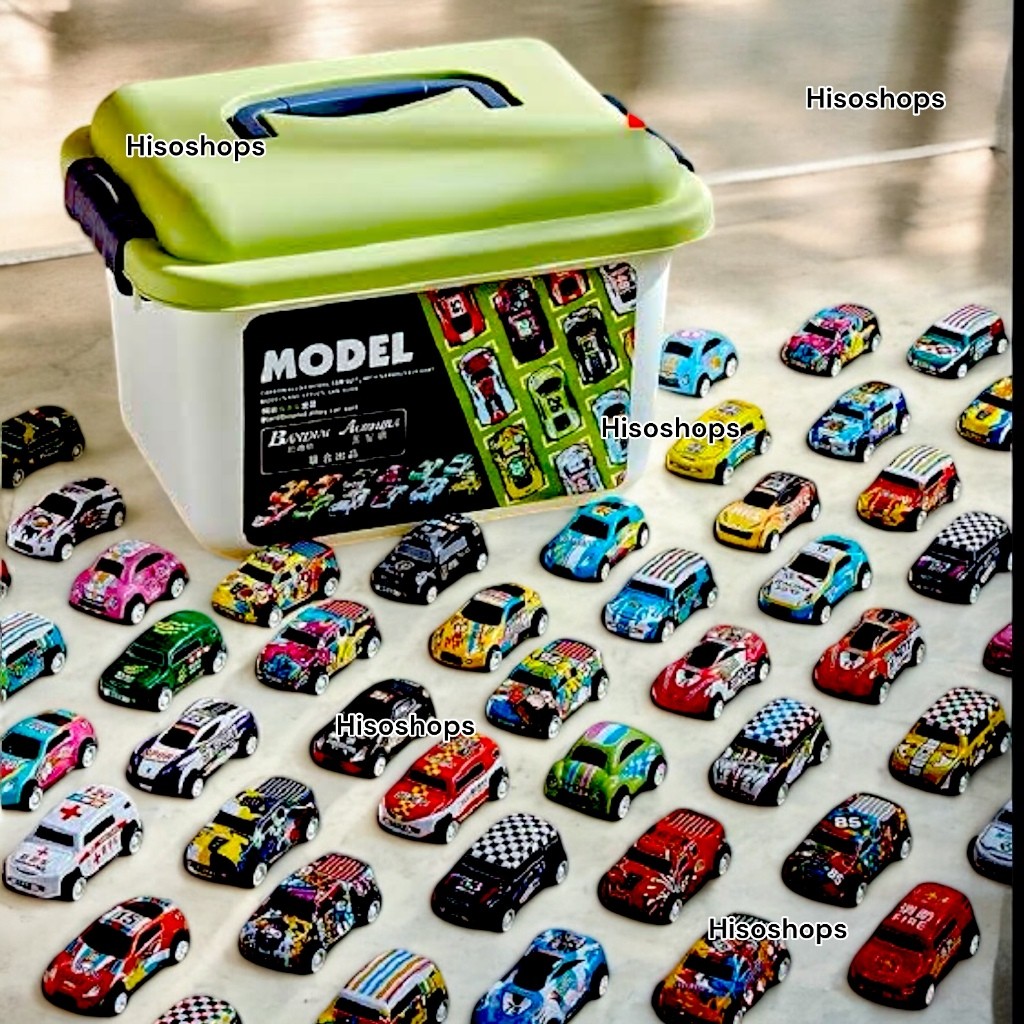 สินค้ากระแส Model cars 30 pcs.โมเดลรถแข่ง 30 คัน แบบยกกล่อง ต้องลอง ...