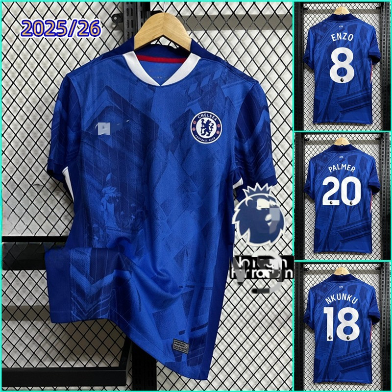 2025 2026 Chelsea Jersey Home PALMER เสื้อฟุตบอลเสื้อฟุตบอลชายเสื้อ ...