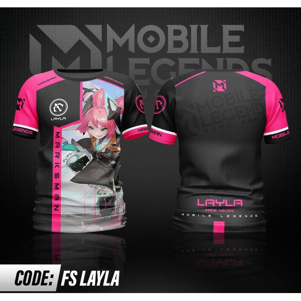 เสื้อยืด Unisex Hero Layla ซีรีส์ใหม่ เหมาะสำหรับทุกคน | Shopee Thailand