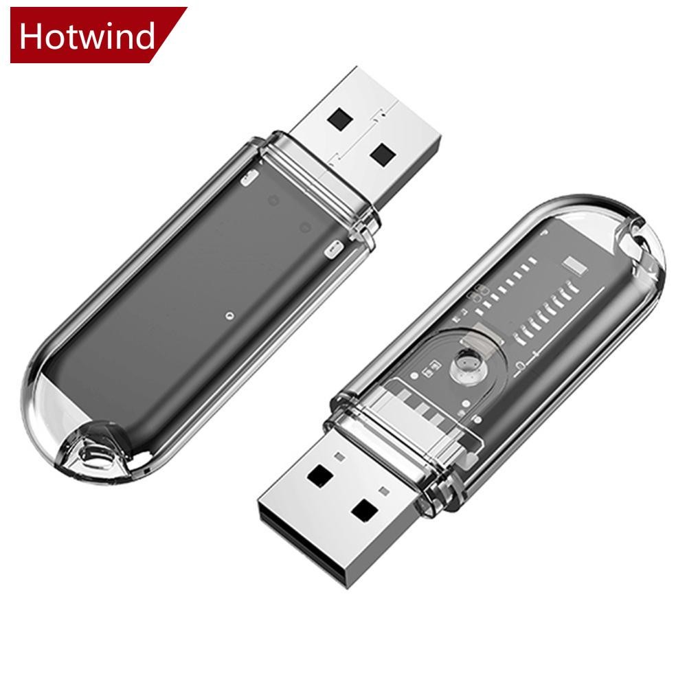 HTT รถบลูทูธ 5.3 ตัวรับสัญญาณ USB แฮนด์ฟรี Call Power Car Kit อัตโนมัติสเตอริโออะแดปเตอร์เสียง ...