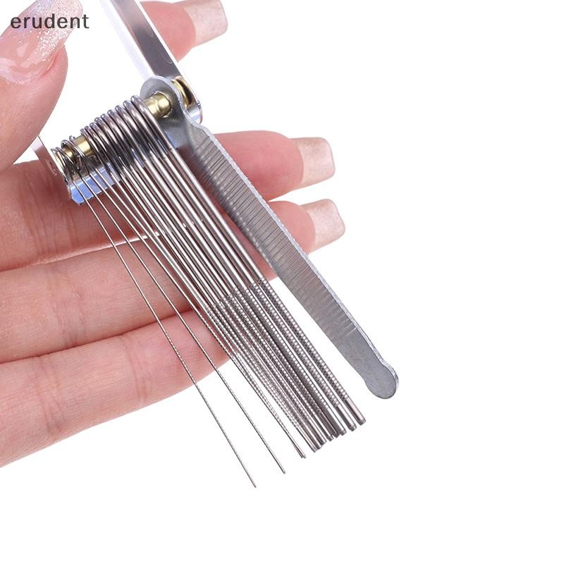 Erudent กีตาร์ Nut Slotting ไฟล์เลื่อย Rods Slot Filing ชุดแบบพกพา DIY ...