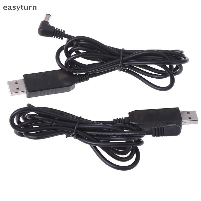 Easyturn USB dc 5v ถึง dc 9v 12v step up cable 2.1x5.5mm jack connector ...
