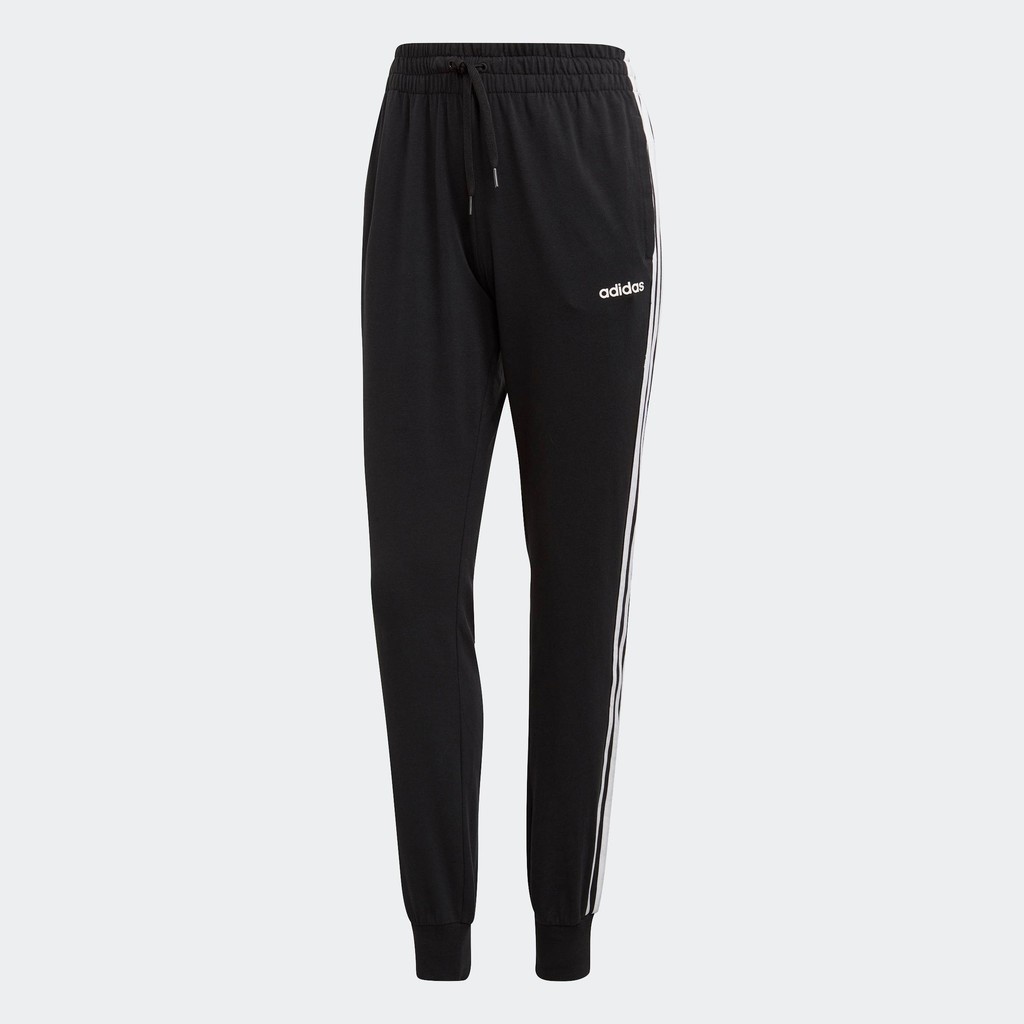 adidas ไลฟ์สไตล์ กางเกงแถบ 3-Stripes Essentials ผู้หญิง สีดำ DP2377 ...