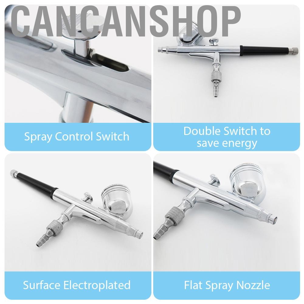 Cancanshop ชุดพู่กันขนาดเล็กพร้อมท่อหยด 0.3 มม. เข็ม 2ml Caravity Feed ...