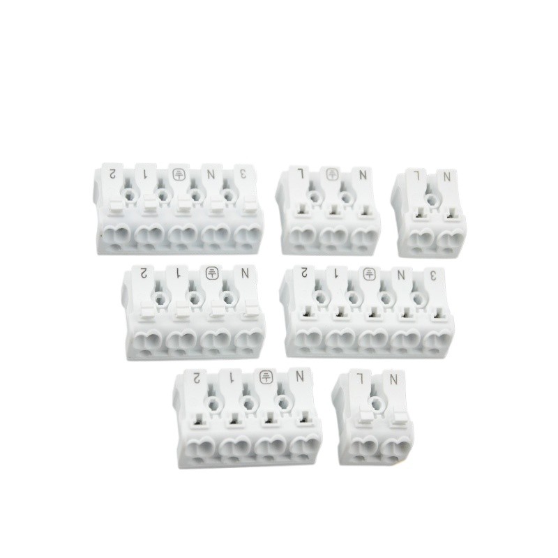 923-2 Push Type Terminal Block 2/3/4/5 บิต Screwless LED โคมไฟ Fast ...