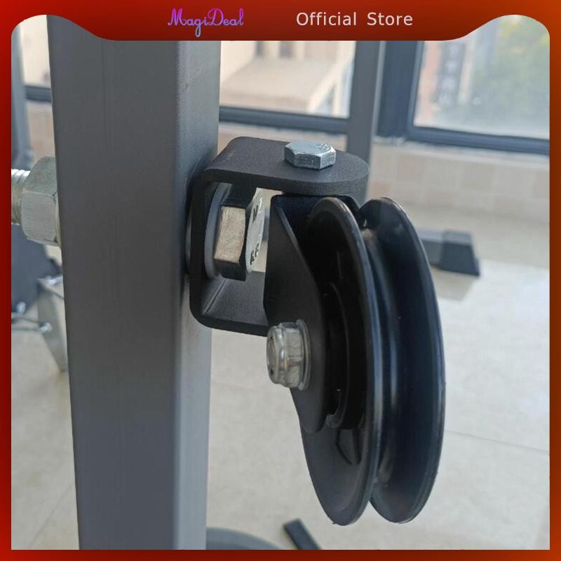 MagiDeal Gym Pulley Block DIY Fitness Fixed Pulley อุปกรณ์ล้อสำหรับ LAT ...