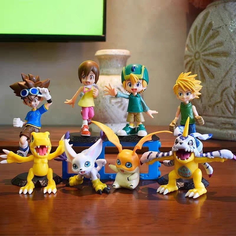 Digimon Figure Digimon Anime Model Doll Cake Decorative 5.22 | Shopee ...