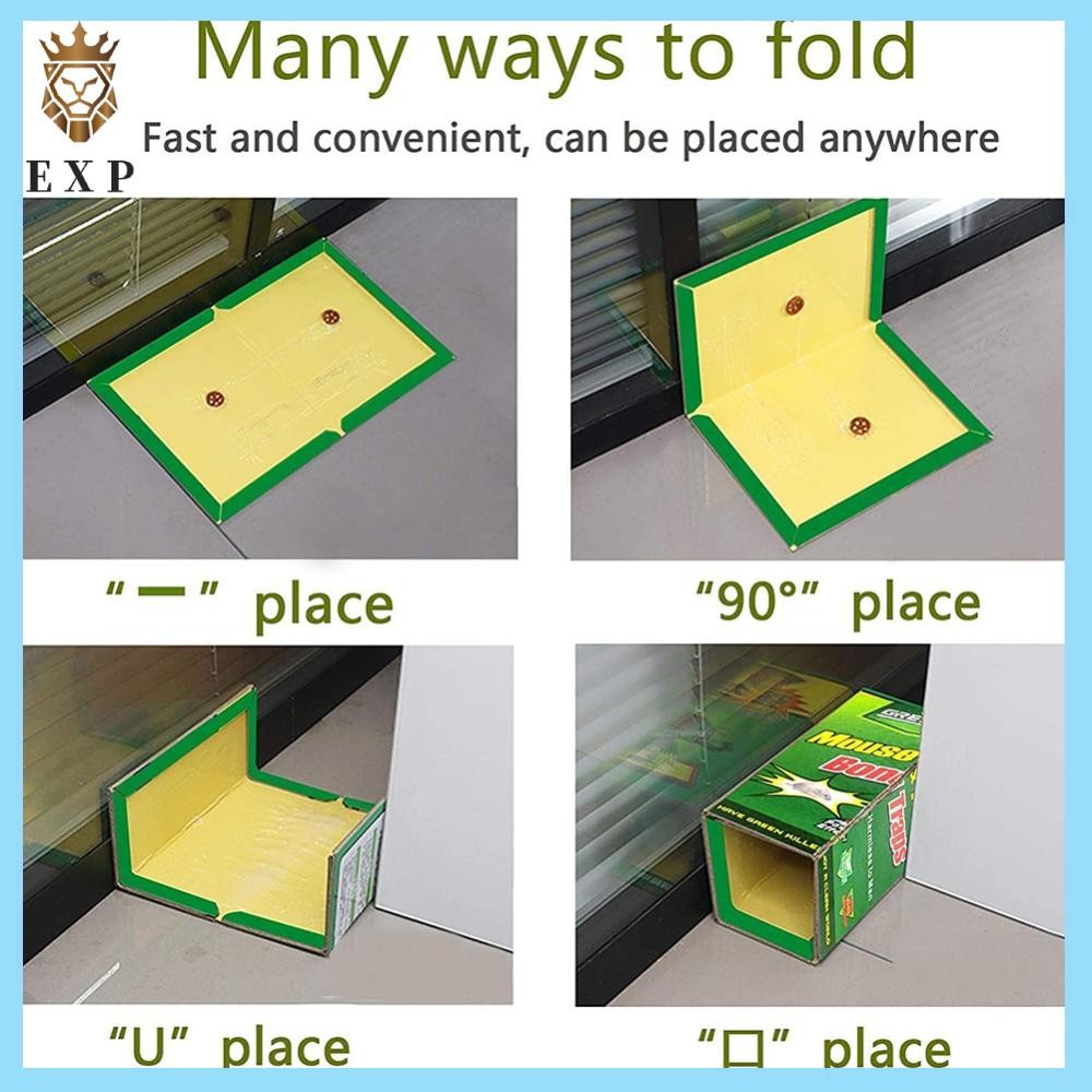 [explosion1.th] หนูแมลงกาวเหนียวกระดานกาวปลอดสารพิษพร้อมใช้ในร่มกลางแจ้งเมาส์กาวเหนียวติดทนนานใน ...