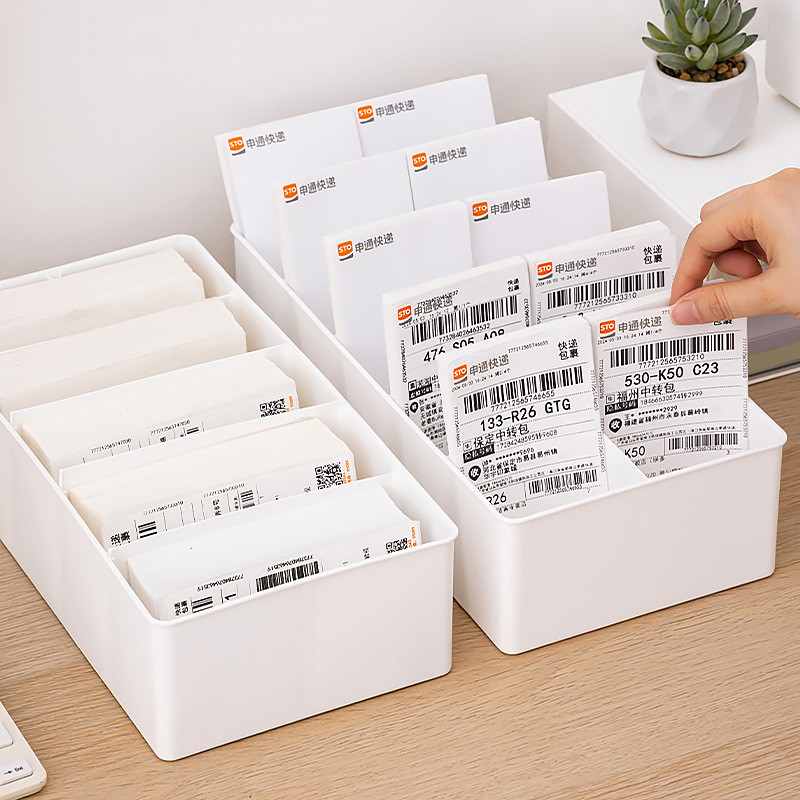 [Recommended by Store Manager]Courier Receipt Storage Box Multi ...