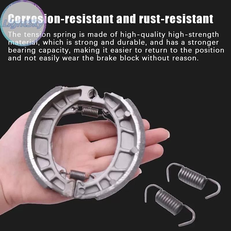 LightSky 105 มม.เบรครถยนต์ไฟฟ้า 110 ประเภทกลองเบรคบล็อก CG125 GY6-125 ...