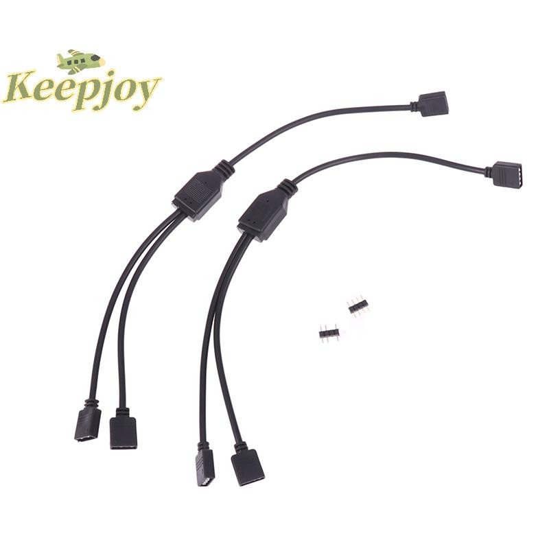 [Keepjoy] 5V 3 Pin 12V 4pin ARGB Splitter Connector Extension Cable ...