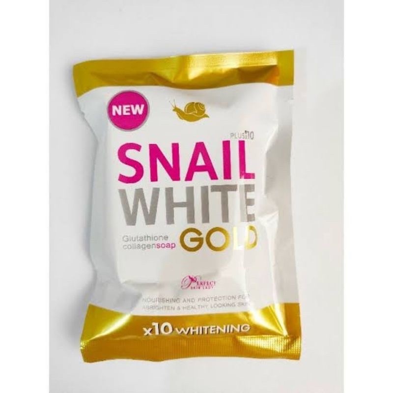Perfect Skin Lady Snail White Gold Soap 80g สบู่ สเนลโกลด์ | Shopee ...