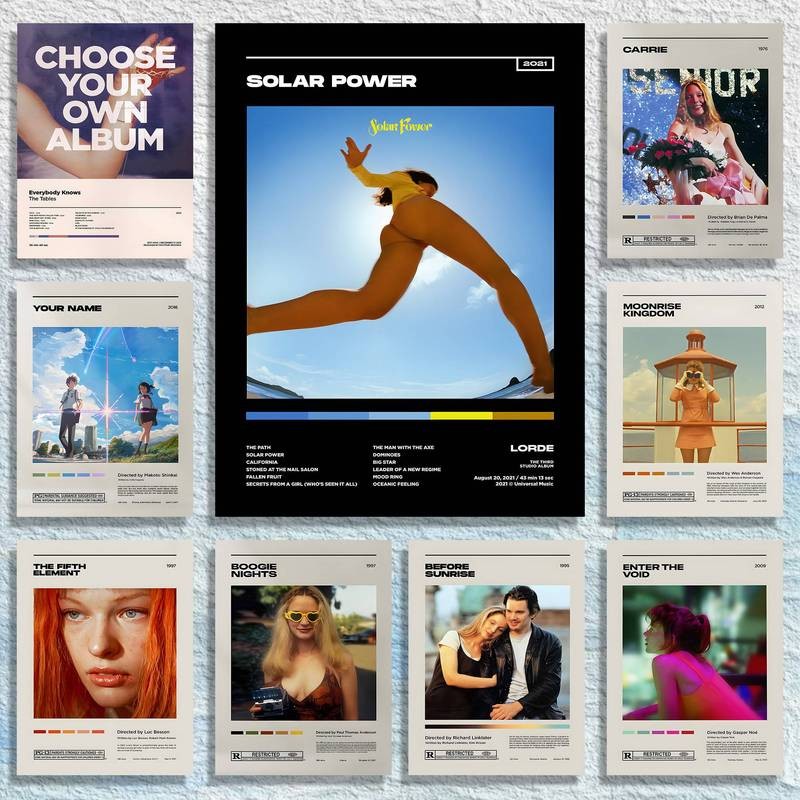 Heavy Metal Lorde Album Cover Canvas Art: Striking Wall Decor with ...