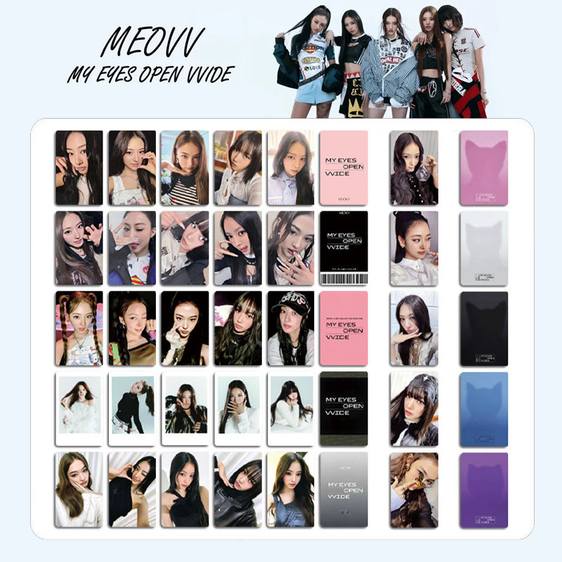Kpop MEOVV การ์ดอัลบั้ม Ming Xin Pian MY EYES เปิด VVIDE 3 นิ้วคอลเลกชันการ์ดขนาดเล็ก | Shopee ...