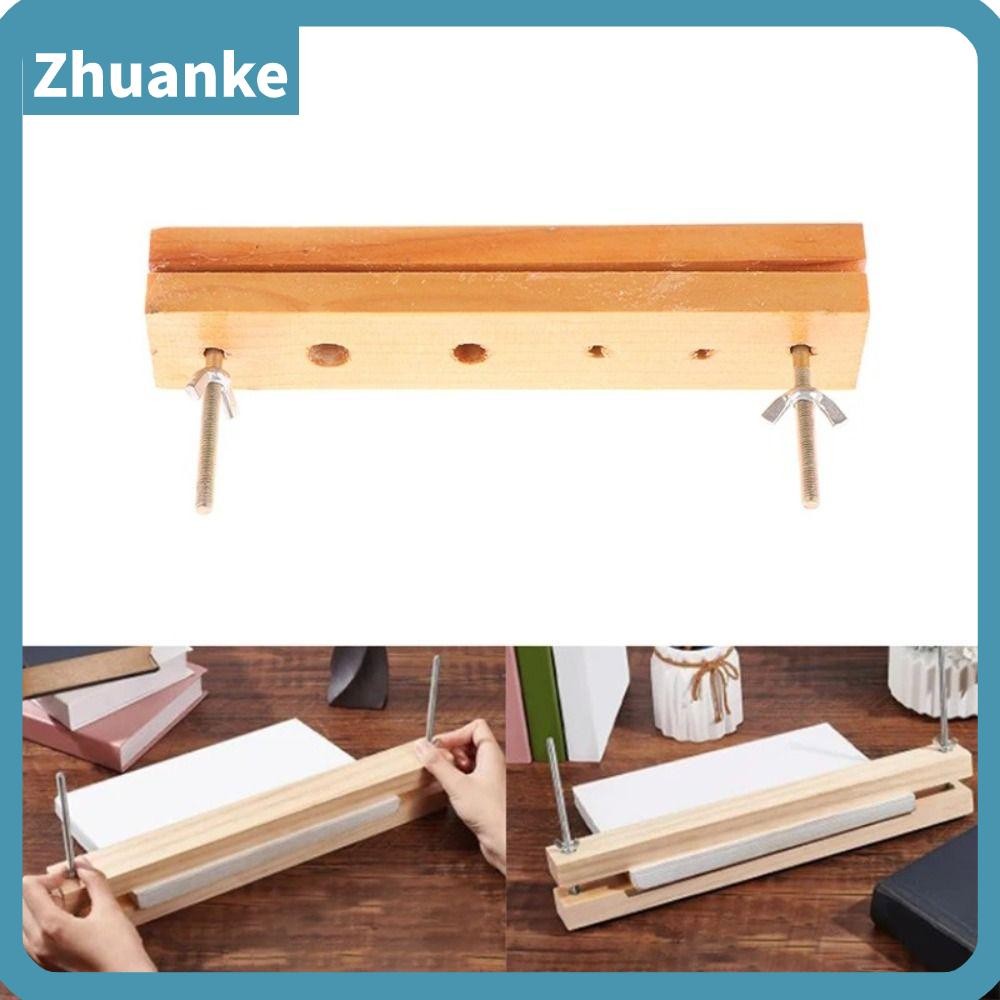 ZHUANKE กด Bookbinder แบน, กดไม้ Bookbinding เครื่องมือปฏิบัติ DIY ...