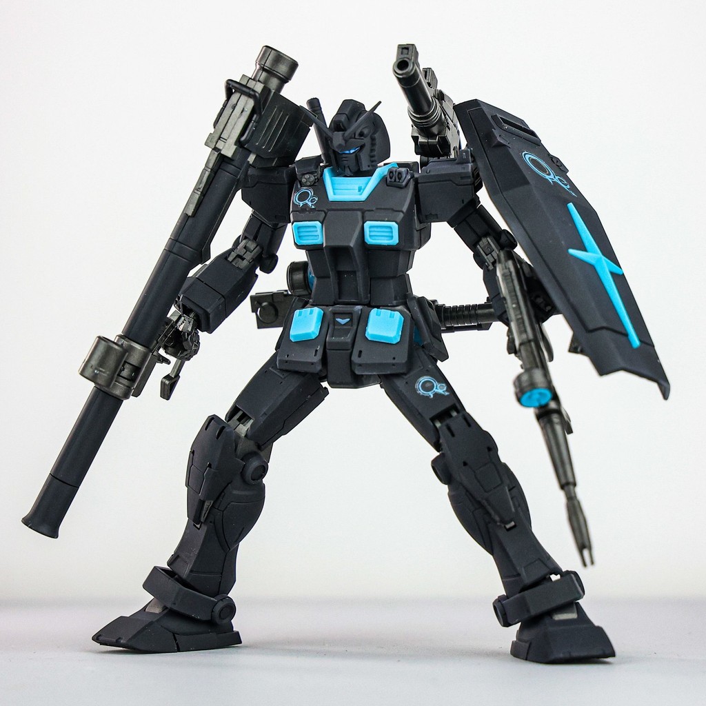 โมเดล Star Motion HG 1/144 RX-78-2 Gundam GTO Origin สีน้ำเงินนีออน ...