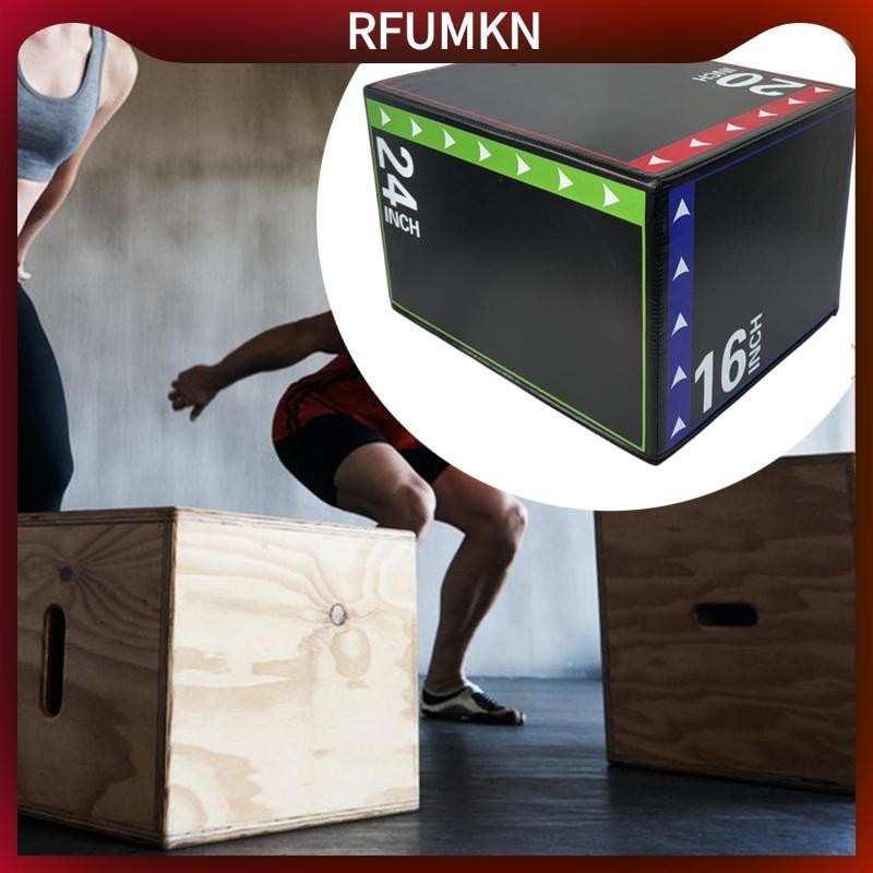 [rfumkn] Plyometric Jump Box Jumping Agility Box Step up Box for ...