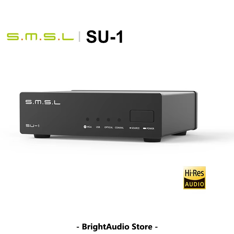 SMSL SU1 MQA เสียง DAC Hi-Res HIFI Mini Desktop ถอดรหัส MQA-CD AK4493S ...