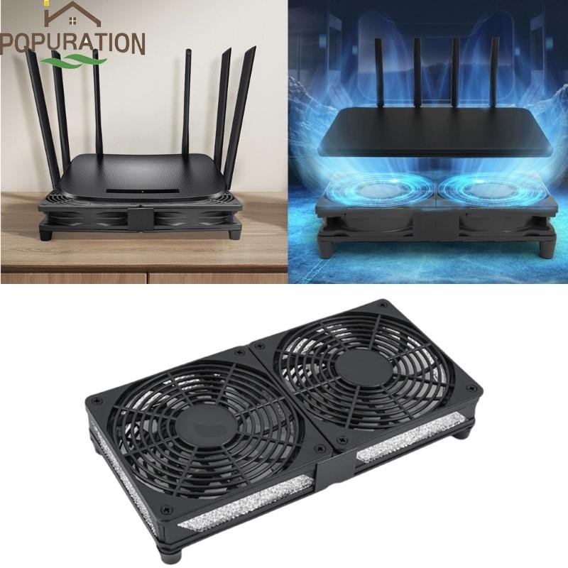 POP Router พัดลมระบายความร้อน PC Coolers กล่องทีวีเงียบ 1800rpm 120 มม. ...