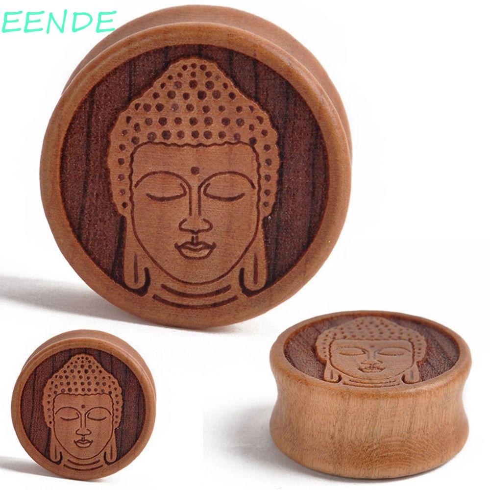 EENDE ต่างหู 1 คู่หู Stretchers Body Jewelry 10-20 มม. Meditating ...