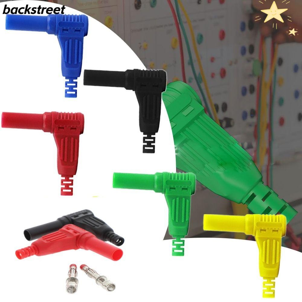 BACKSTAGE 4 มม. Banana Plug Connectors Multimeter Test Cable Connector ...