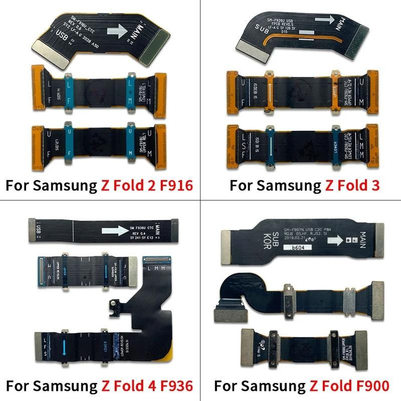 แกนหมุนเพลาแกนหมุนบานพับ Flex สําหรับ Samsung Z พับ 2 3 4 5 F916 F936 ...