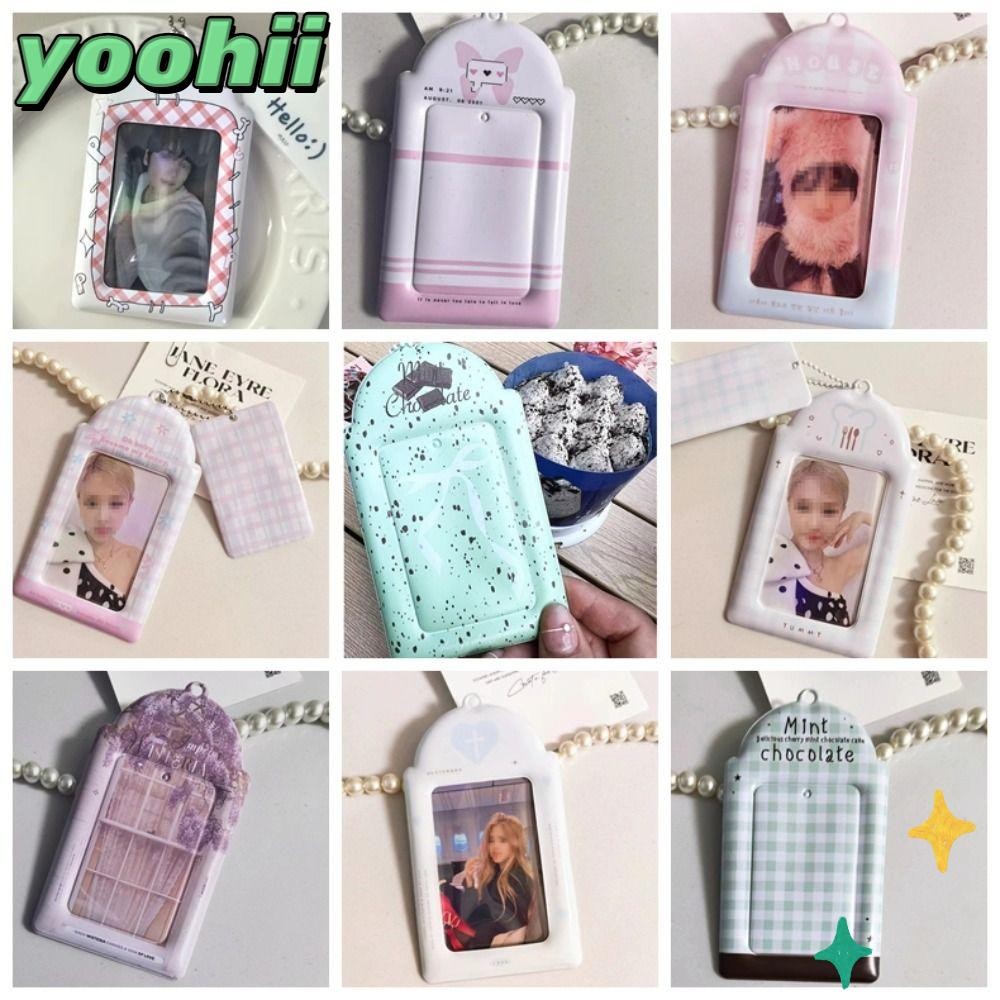 YOOHII ที่ใส่บัตร, ที่ใส่โฟโต้การ์ด PVC INS, ปลอกการ์ดรูปถ่าย Kpop ขนาด 3 นิ้วน่ารักหนา | Shopee ...
