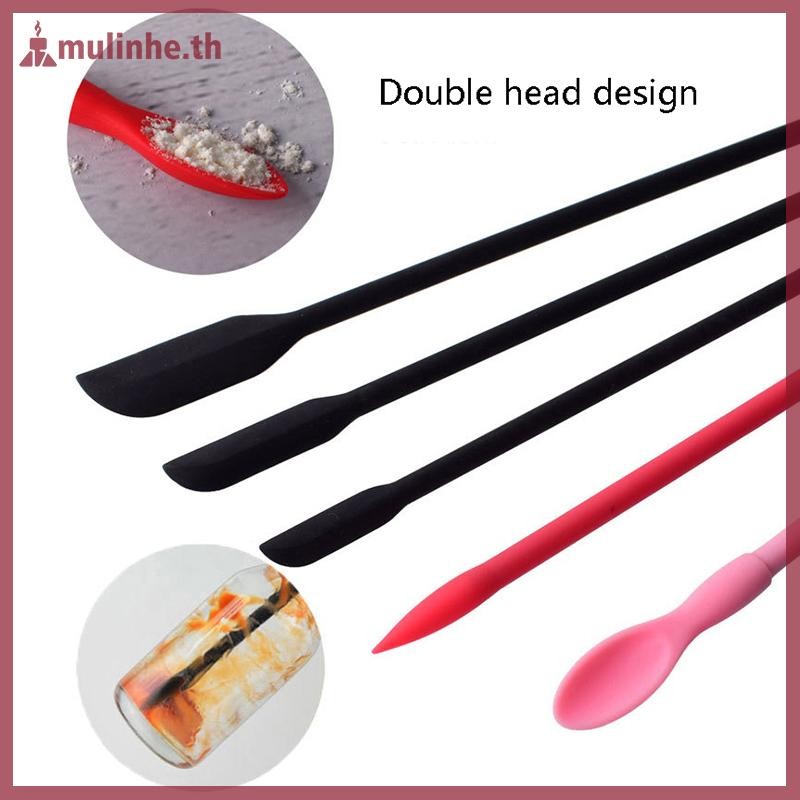 MULINHE Mini ไม้พายซิลิโคนขวดบางซิลิโคน Scraper Gadget Face Mask แปรง ...