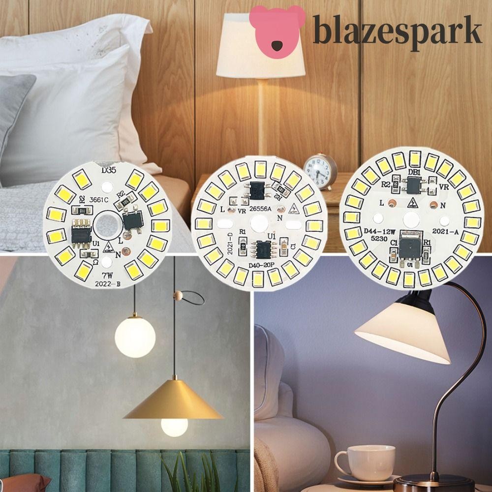 BLAZESPARK LED ดาวน์ไลท์ชิป 220 V-240 V 12 W 15 W 18 W Patch โคมไฟแผ่น Spotlight รอบโคมไฟลูกปัด ...
