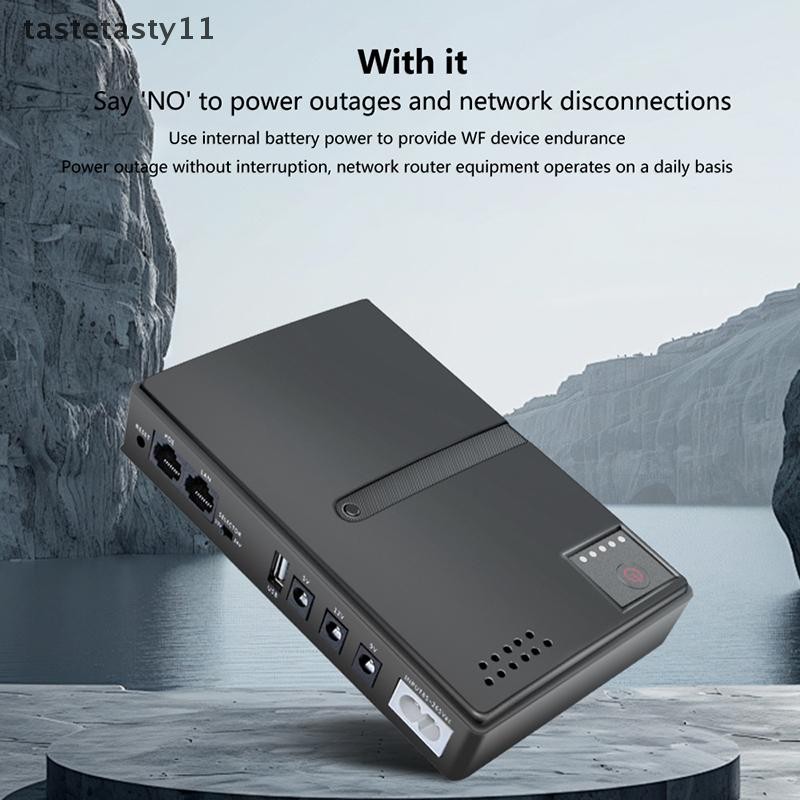 TA Mini UPS Router Optical Cat Adapter เครื่องสํารองไฟ DC ไฟสํารอง AC ...