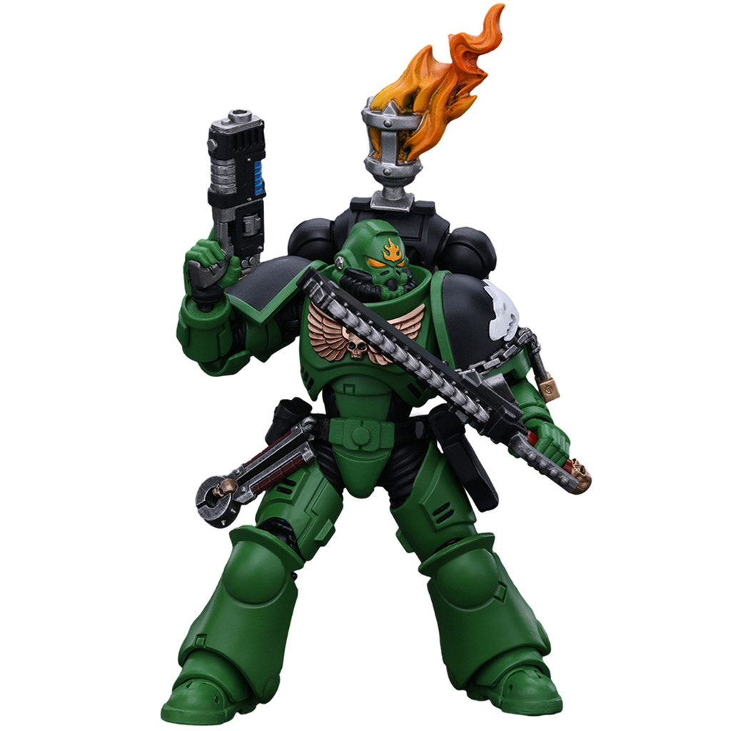 HiPlay JOYTOY Warhammer Salamanders Intercessors Jerge Tseekgan 1/18 ...
