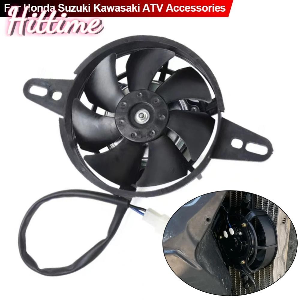 HITTIME 12V พัดลมระบายความร้อนรถจักรยานยนต์ Oil Cooler เครื่องยนต์หม้อน้ําไฟฟ้าสําหรับ Honda ...